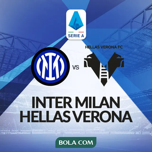Link Live Streaming Liga Italia di Vidio: Inter Milan Vs Verona