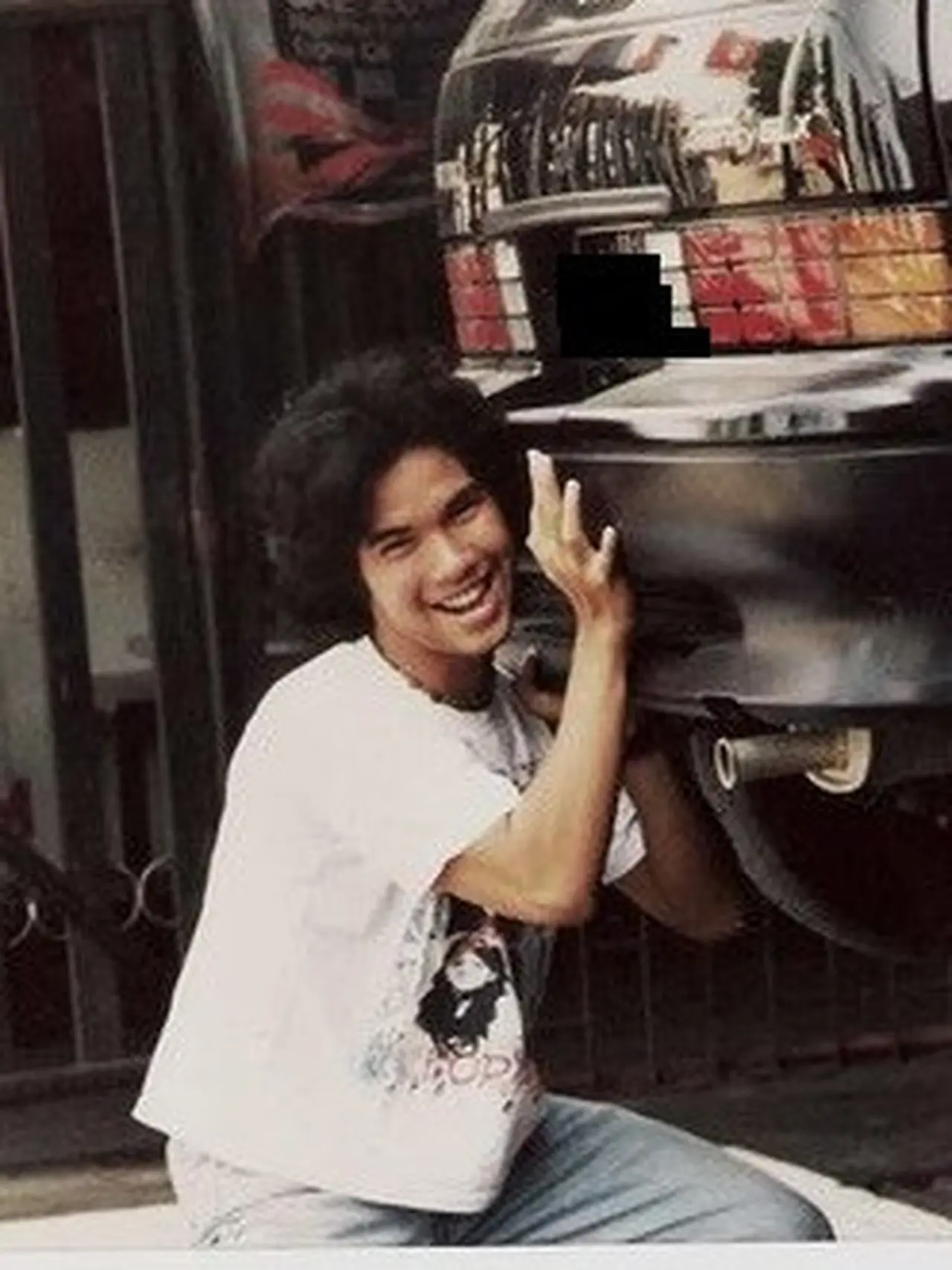 6 Foto Masa Muda Ahmad Dhani Rambut Mullet Hingga Gondrong, Mulan ...