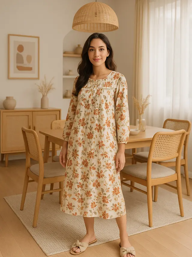 7 Rekomendasi Daster Lengan Panjang Terbaru 2025, Pilihan Terbaik untuk Tampil Cantik dan Nyaman ...