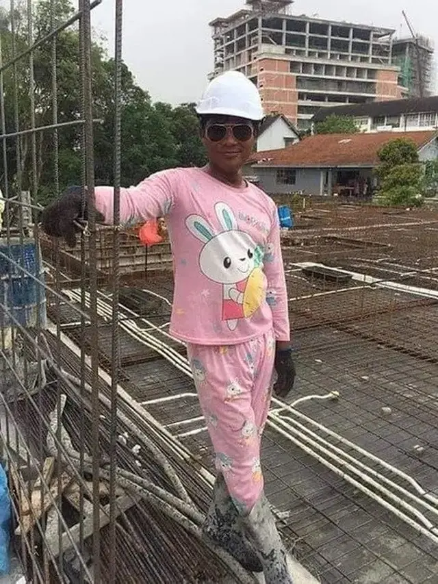 6 Outfit Kuli Proyek Ini Imut dan Kekinian Ini Bikin Ngakak - Hot ...