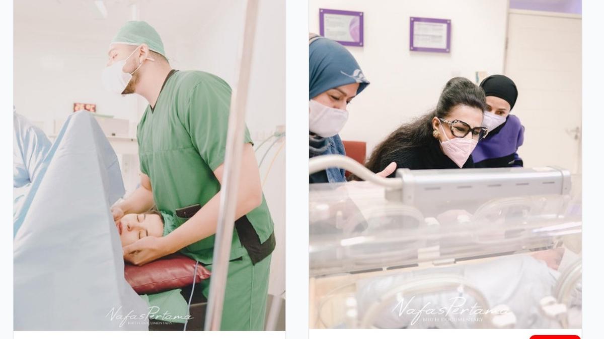 6 Momen Tasya Farasya Melahirkan Bayi Laki-laki, Rahasiakan Wajah Anak Kedua yang Dipanggil Baby ...