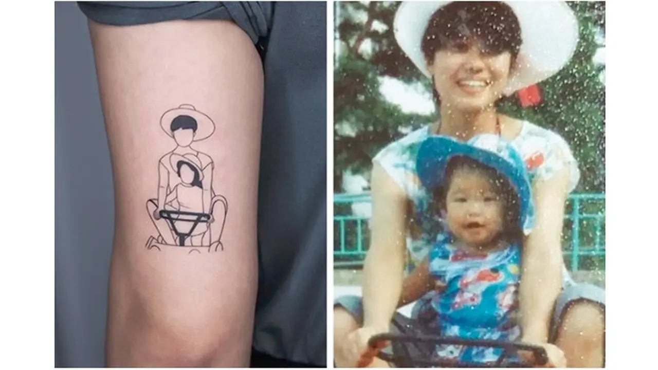 7 Desain Tato Unik dari Foto Jadul Ini Bisa Bikin Kenangan Tak ...
