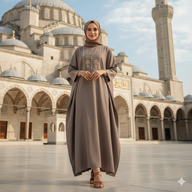 8 Tunik Muslim Wanita Lebaran 2026 Nyaman Adem, Pilihan Terbaik untuk ...