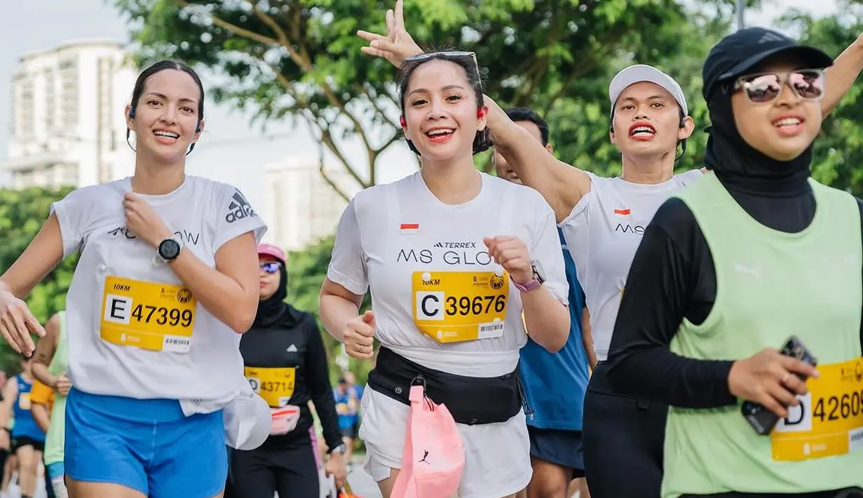 Potret Nia Ramadhani dan Nagita Slavina, Kini Jadi Sahabat Lari Bareng - Photo Fimela.com