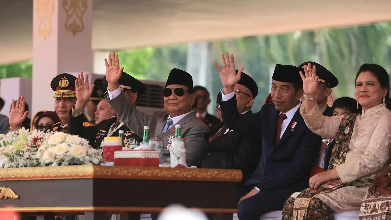 6 Potret Jokowi dan Prabowo Jelang Pelantikan Presiden, Upacara di Lubang Buaya hingga ...