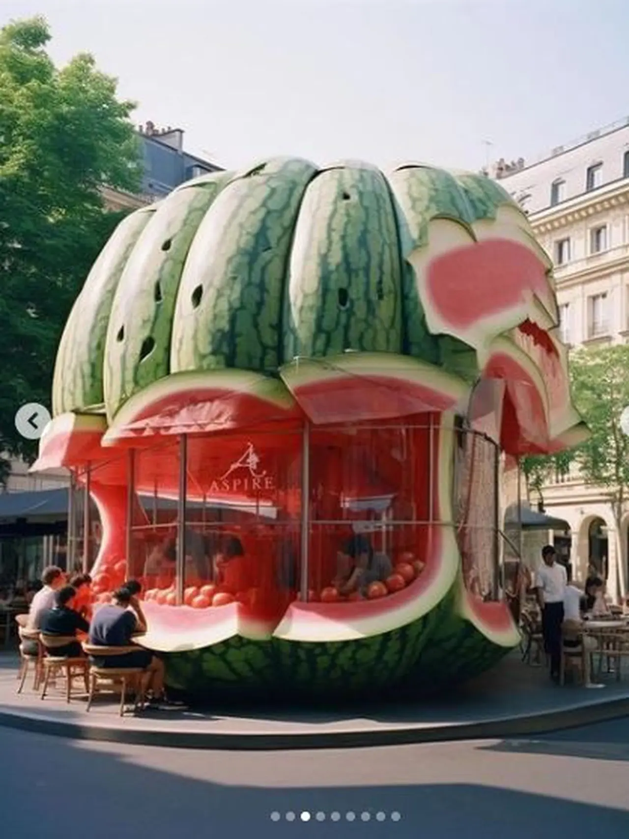 6 Kreasi Digital Jika Toko Terbuat dari Buah Semangka dan Stroberi Ini ...