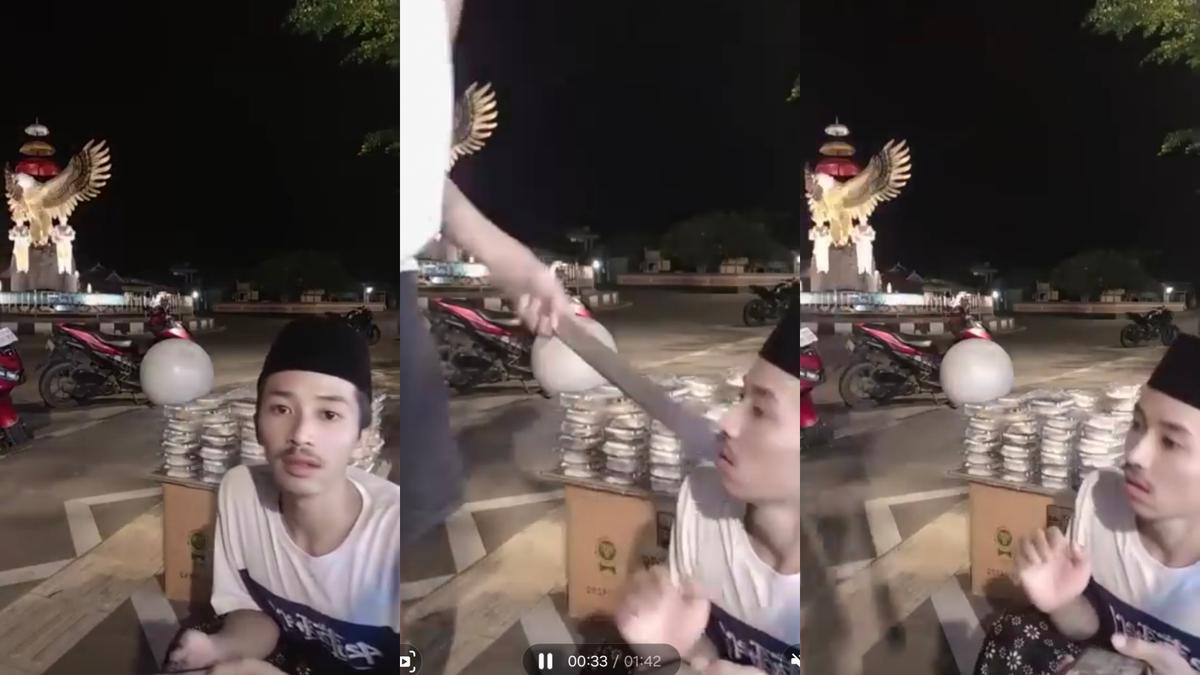 Viral Pedagang Roti di Pesawaran Diintimidasi saat Live TikTok ...