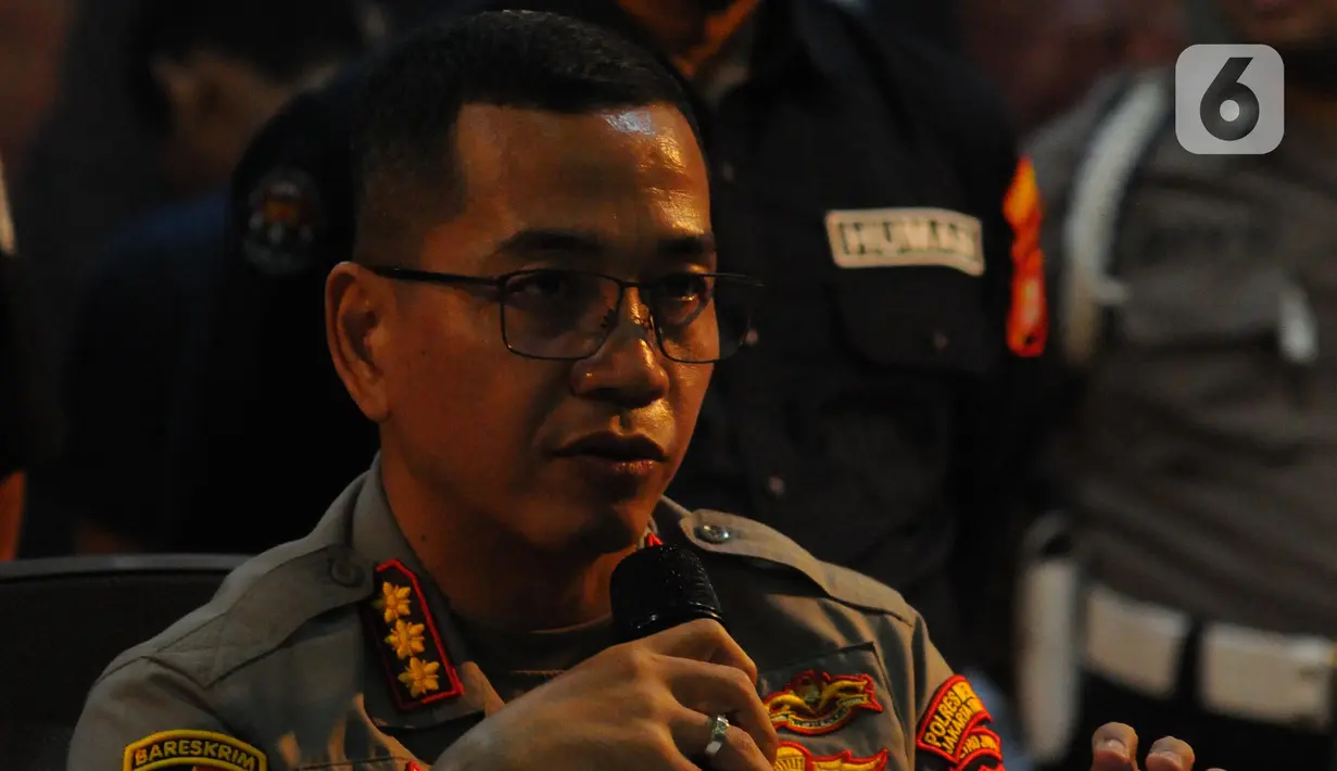 Polres Jakarta Timur Ringkus 7 Pelaku Tawuran di Jatinegara - Foto Liputan6.com