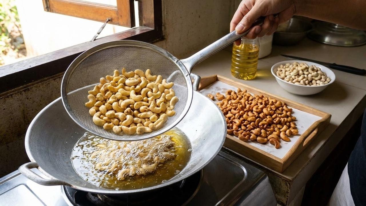 Cara Goreng Kacang Mede Tahan Lama dan Anti Pahit, Renyah Berbulan-bulan