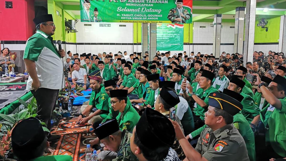 Gus Yaqut Sebut Tugas Ansor Lawan Radikalisme Jadi Ringan - News ...