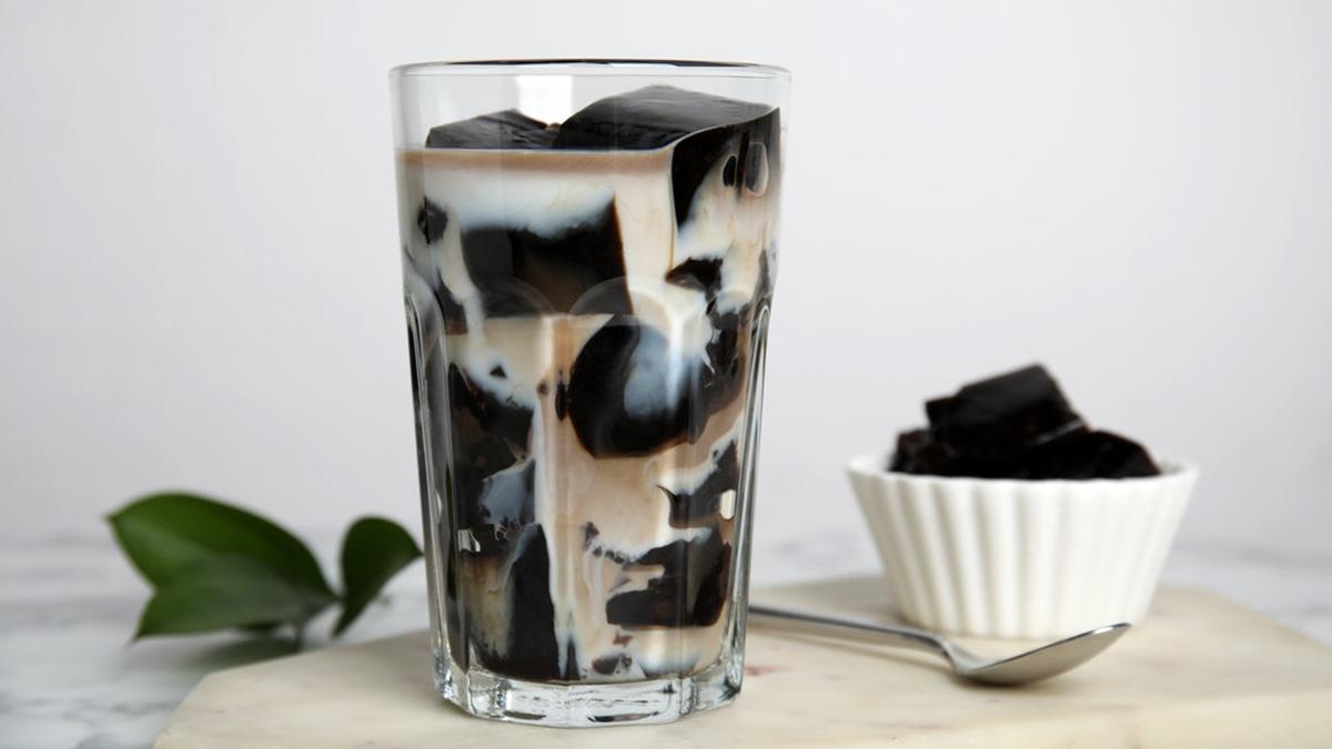 Resep Es Cincau Susu Gula Aren