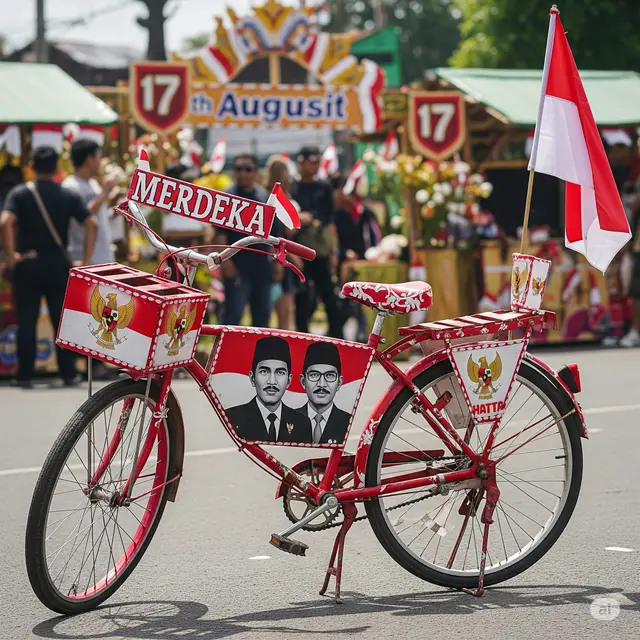 8 Inspirasi Sepeda Hias 17 Agustus untuk Semarak HUT RI ke-80 - Hot ...