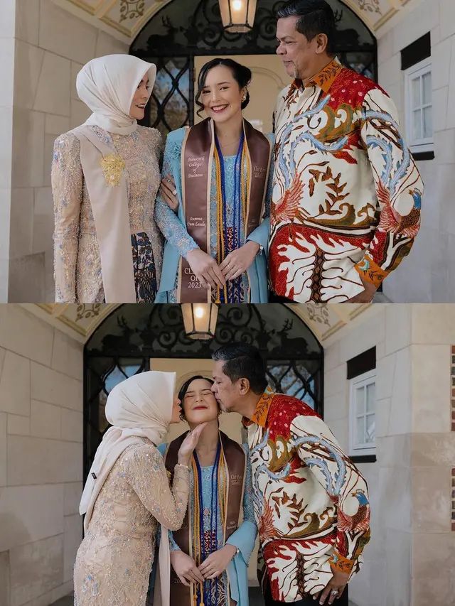 6 Potret Beby Tsabina di Wisuda Western Michigan University AS, Anggun ...