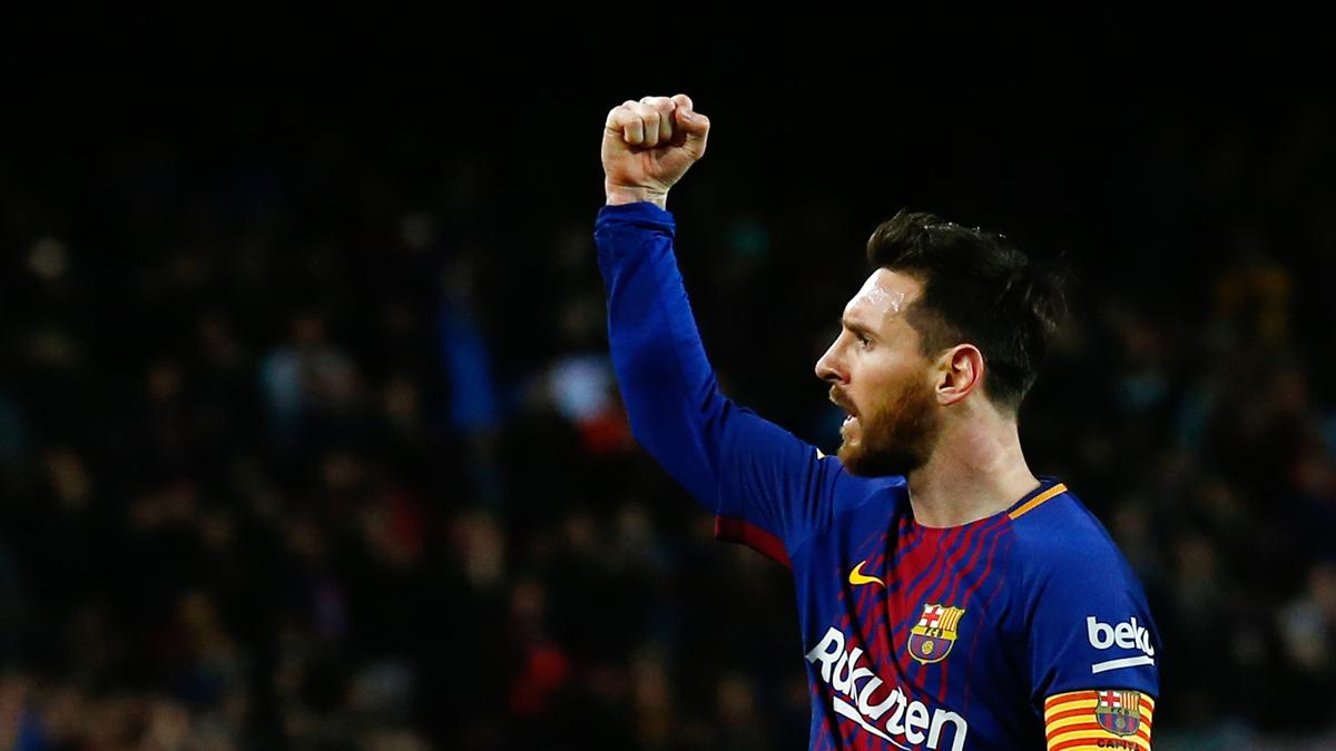 FOTO: Hattrick Messi Kokohkan Barcelona di Puncak Klasemen La Liga ...