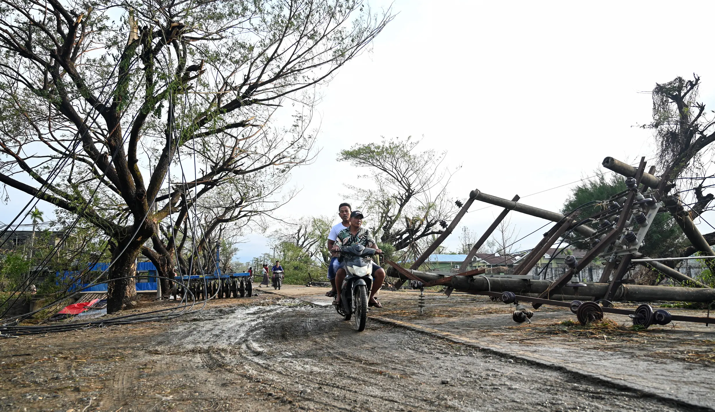 Dampak Topan Dahsyat Mocha di Myanmar dan Bangladesh - Foto Liputan6.com