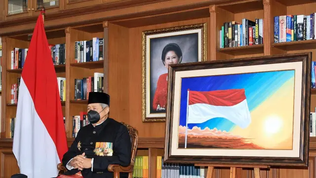 7 Potret Hasil Karya Lukisan SBY yang Banyak Dipuji, Banyak Bertema ...