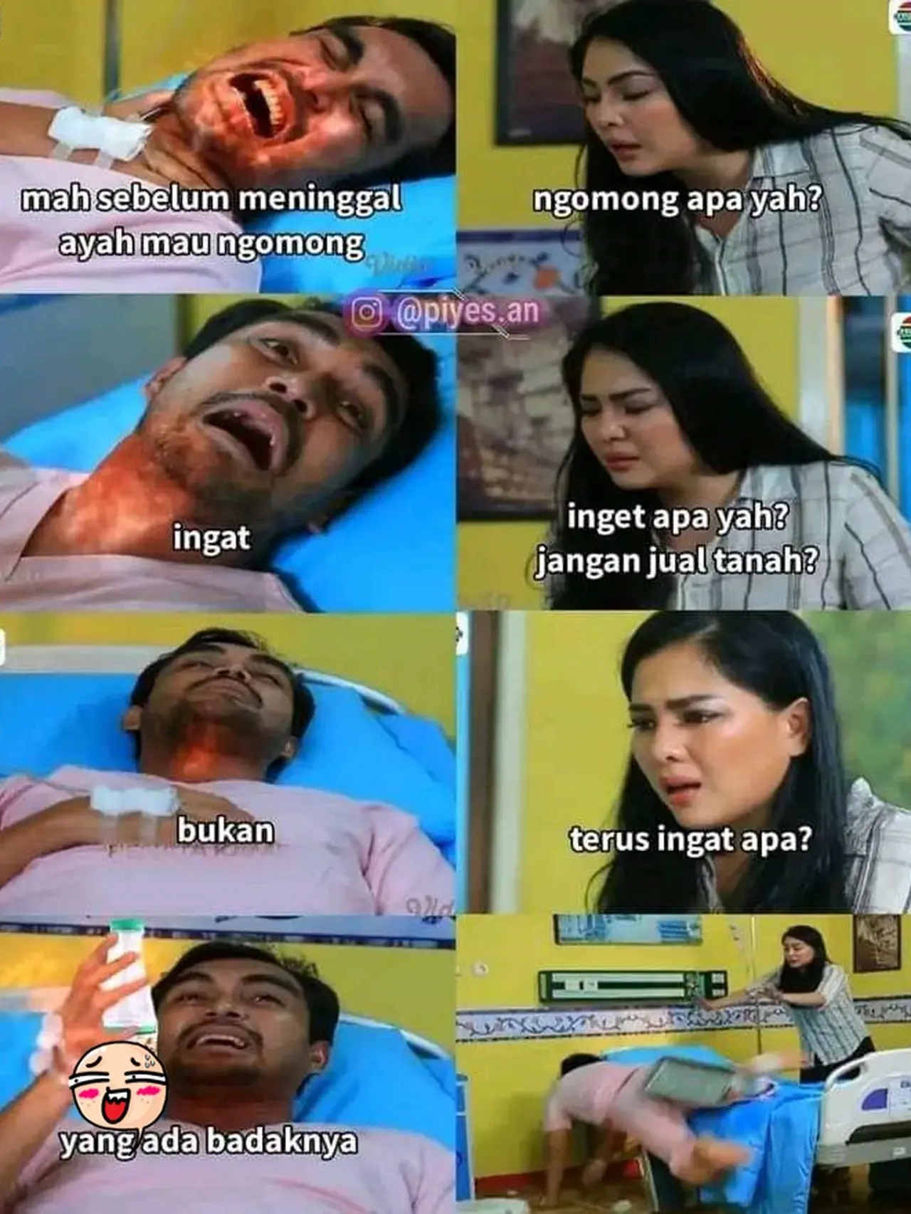 6 Meme Percakapan dari Sinetron Indonesia Ini Kocak Banget, Bikin ...