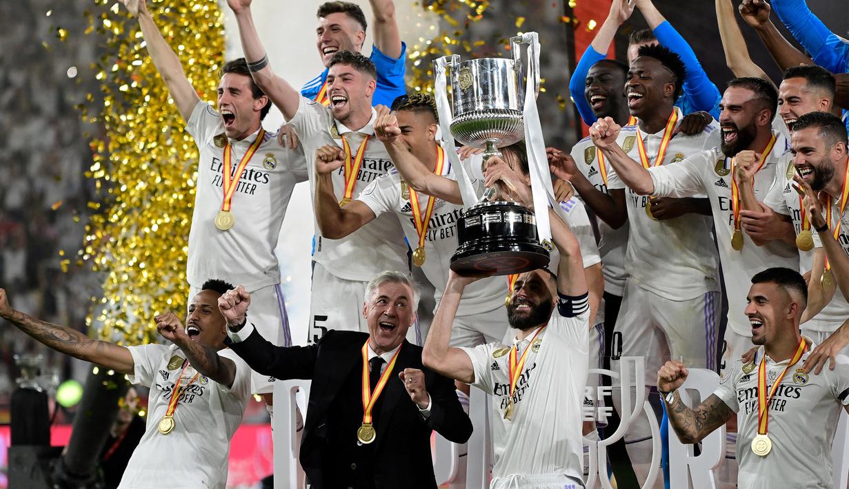 Foto: Sembilan Tahun Berlalu, Don Carlo Kembali Bawa Real Madrid Juara ...