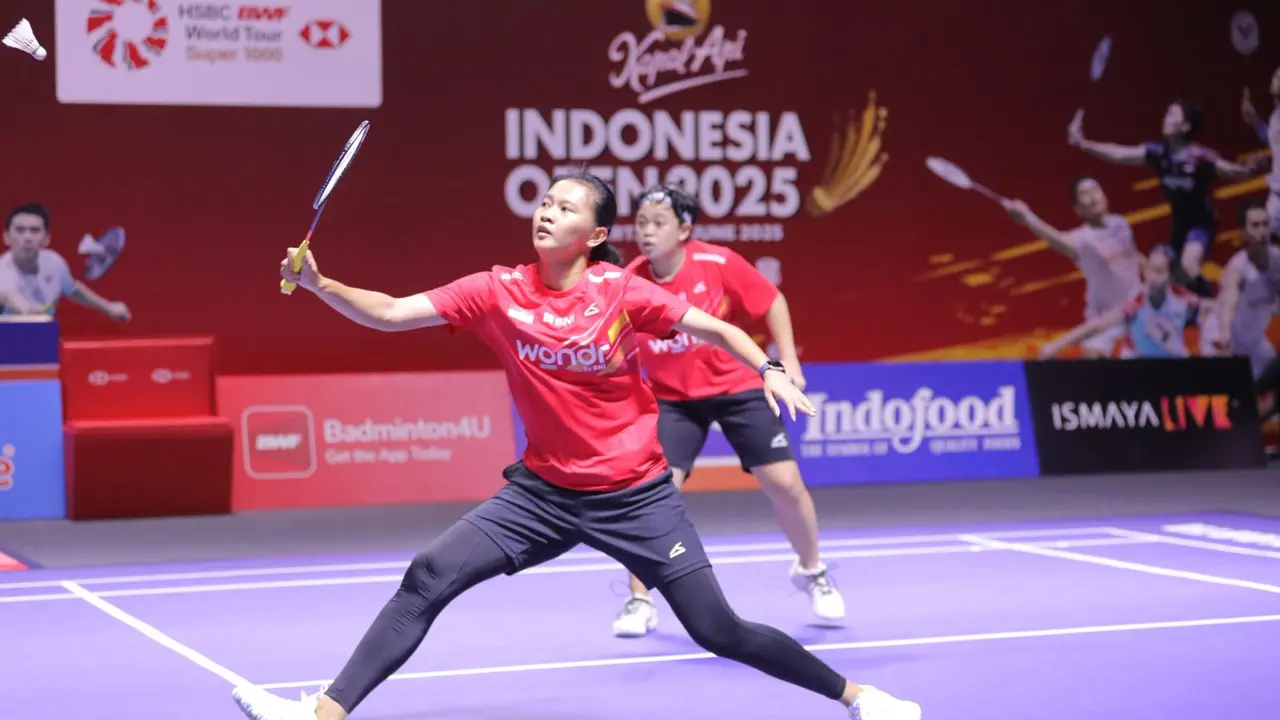Hasil Indonesia Open 2025: Banyak Bikin Kesalahan, Apri/Febi Masih Bisa ...