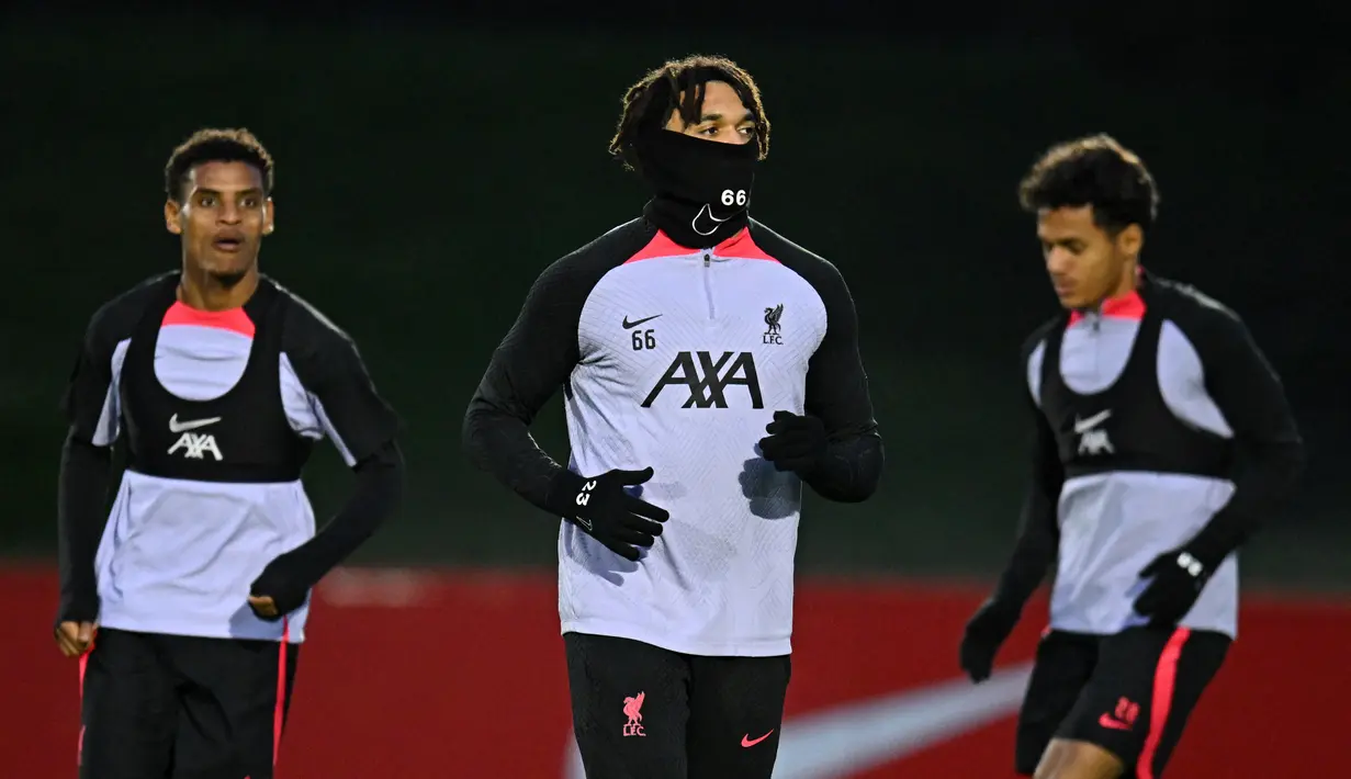Intip Sesi Latihan Liverpool Jelang Hadapi Napoli di Liga Champions ...