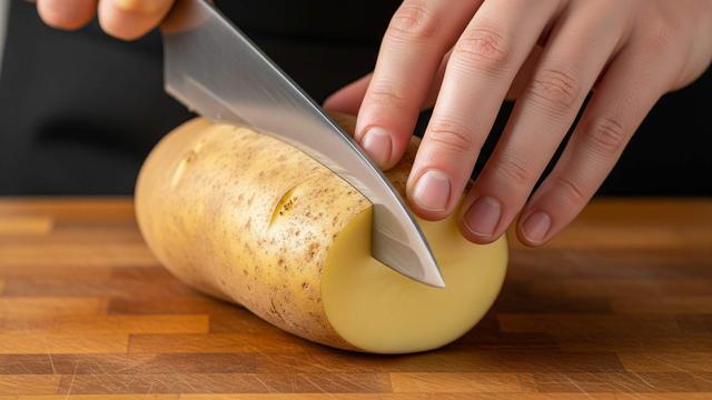 Cara Potong Potato Wedges yang Benar, Simak 4 Langkah Mudah Ini