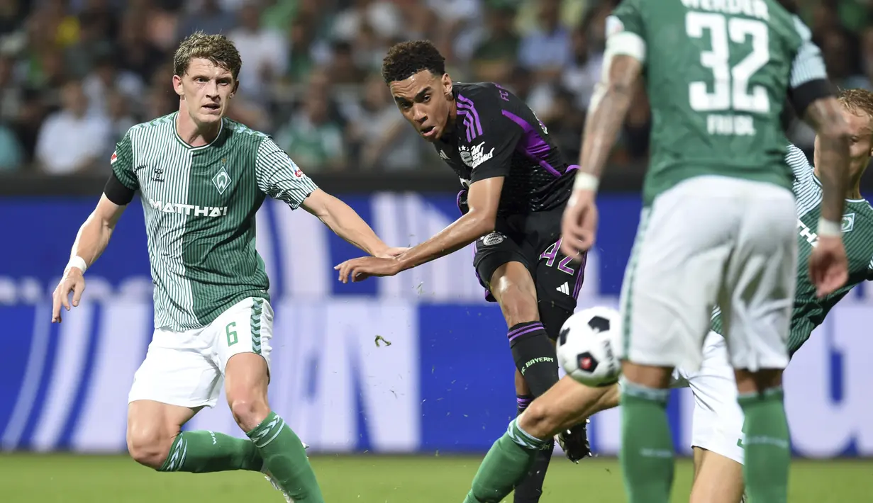 Hasil Liga Jerman: Harry Kane Cetak Gol Debut Saat Bayern Munchen Gilas Werder Bremen - Foto ...