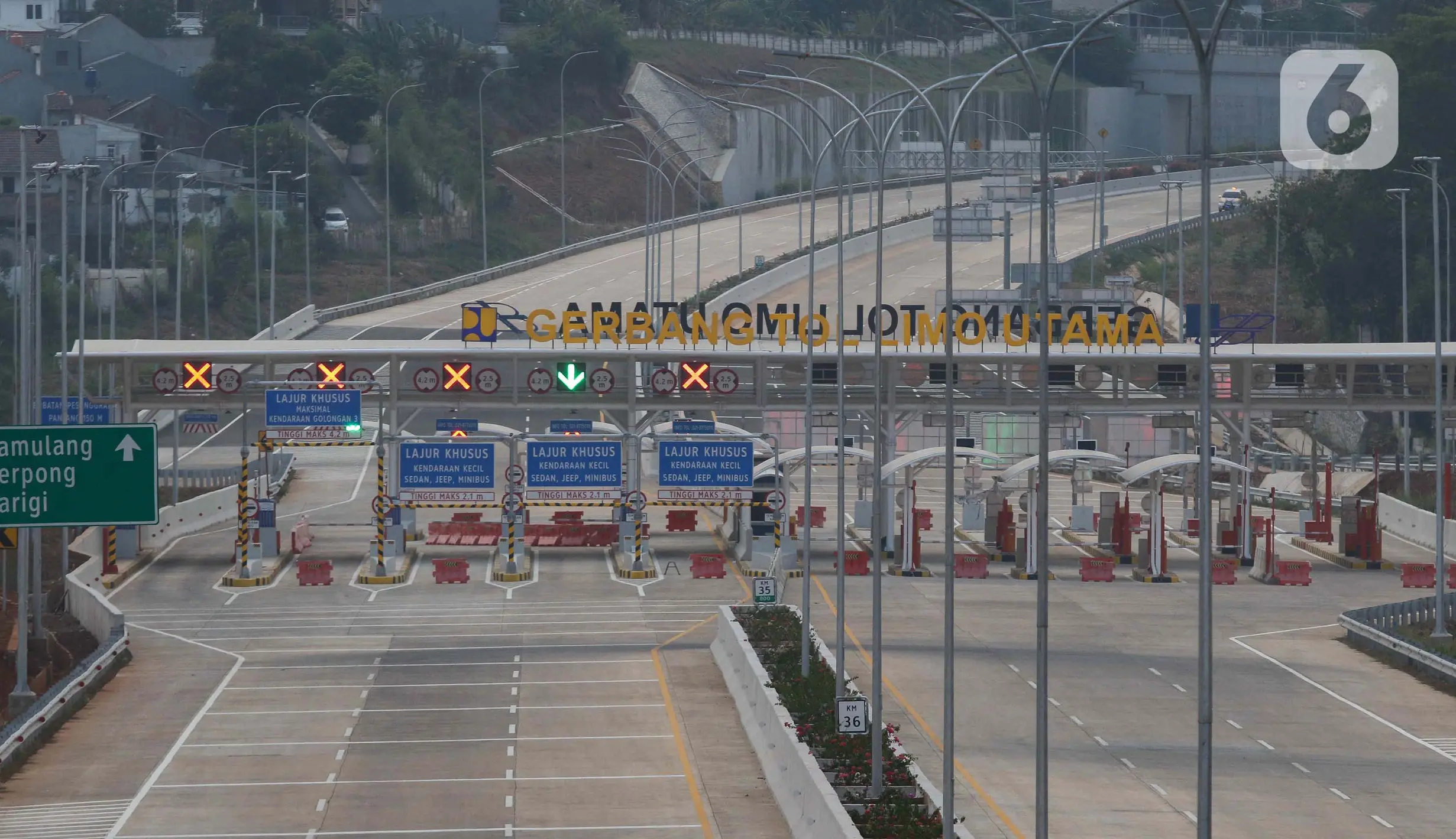 Menanti Pengoperasian Jalan Tol Cijago Seksi 3B Junction Krukut-Cinere ...