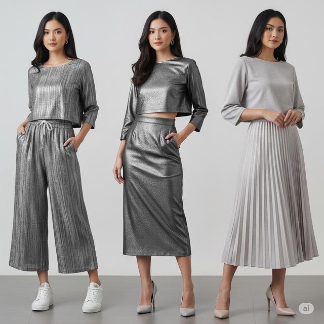10 Model Baju Shimmer Terbaru 2025, Elegan untuk Acara Santai hingga ...