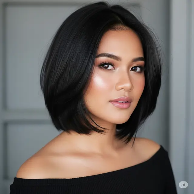 9 Model Rambut Sebahu untuk Wajah Oval: Layering Trendi dan Stylish ...