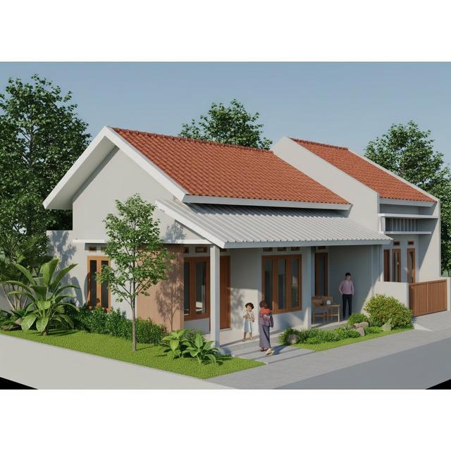 12 Model Atap Rumah Sederhana Tapi Elegan untuk Rumah Subsidi yang ...