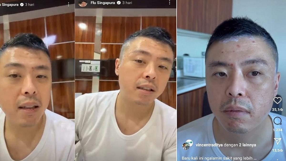 Kapten Vincent Raditya Terinfeksi Flu Singapura, Alami Demam dan Muncul ...