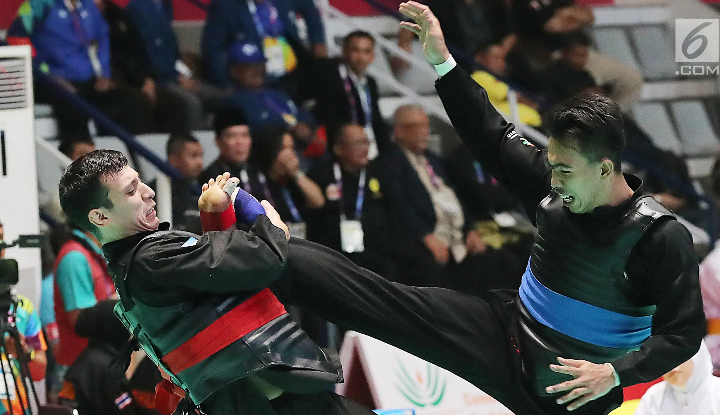 FOTO : Dua Pesilat Indonesia Masuk Delapan Besar - Foto Liputan6.com