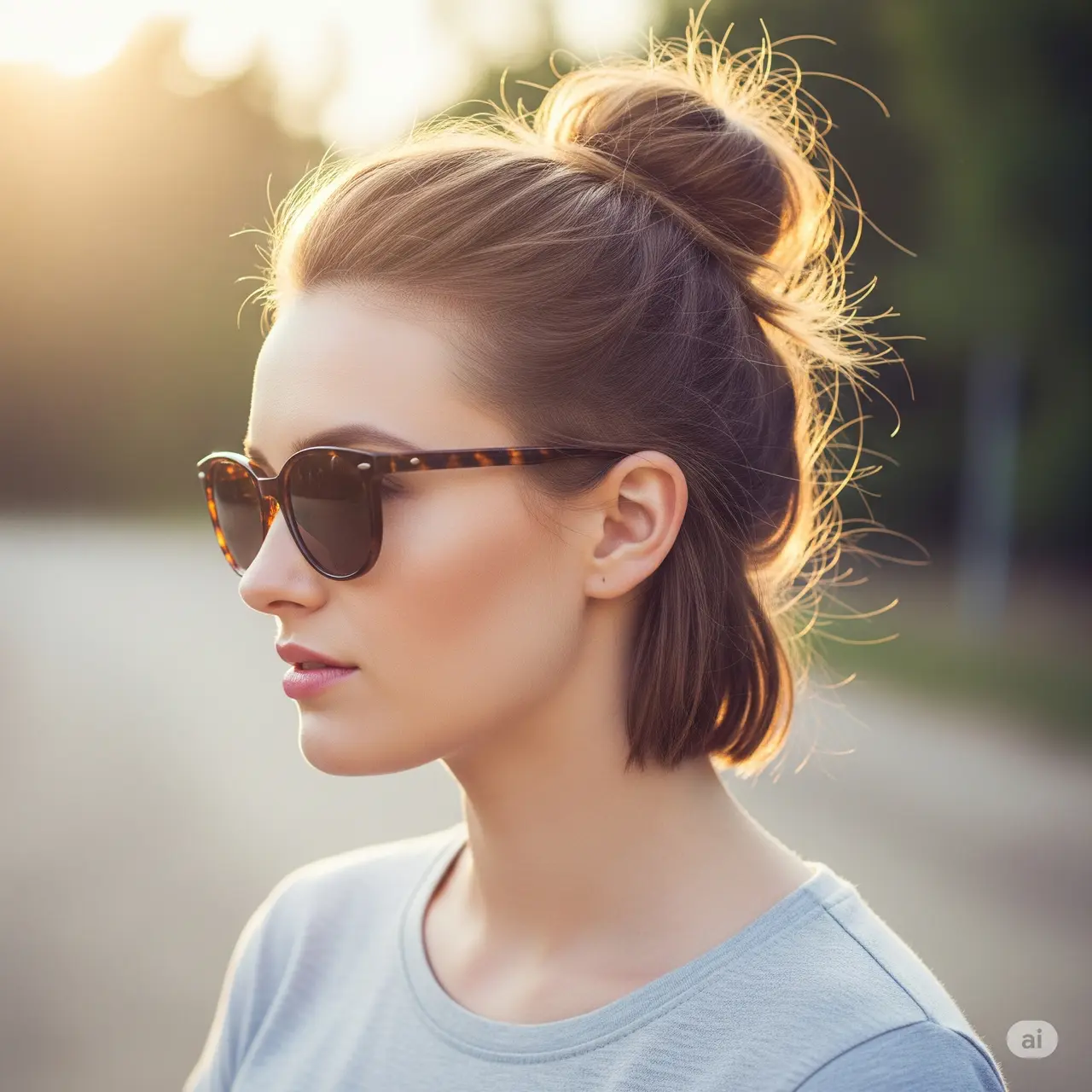 6 Model Sanggul Modern Rambut Pendek Tren 2025, Tampil Elegan - Hot ...