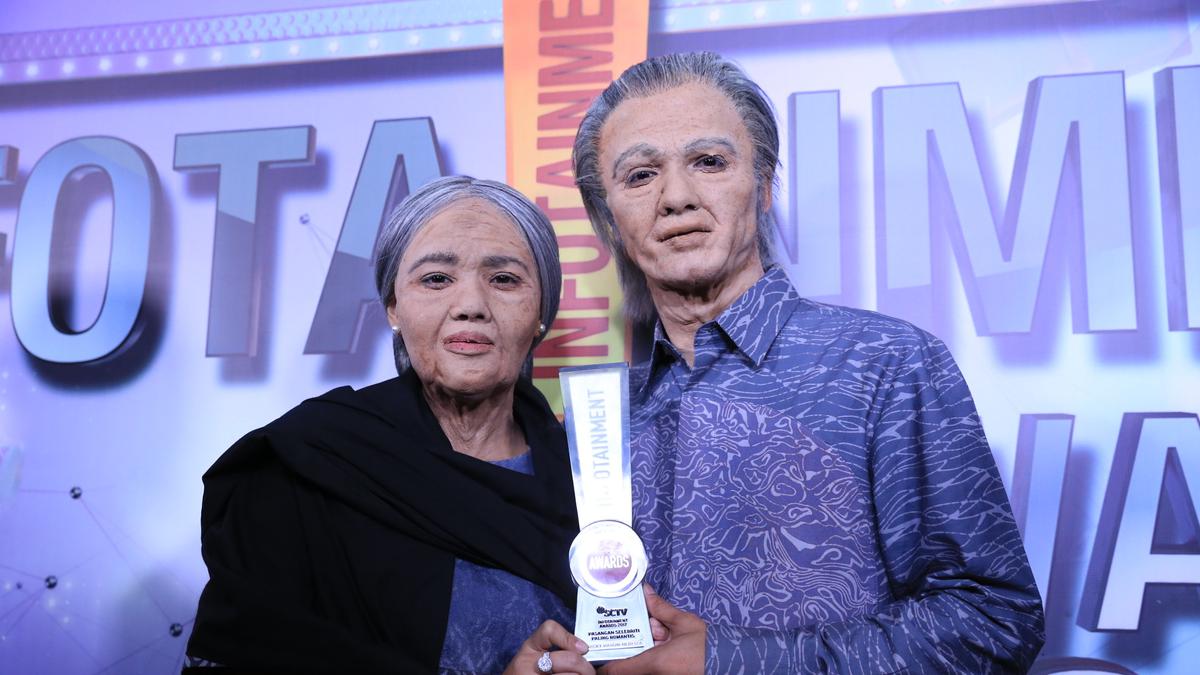 Di Infotainment Awards 2017, Ricky Harun Tampak Lebih Tua