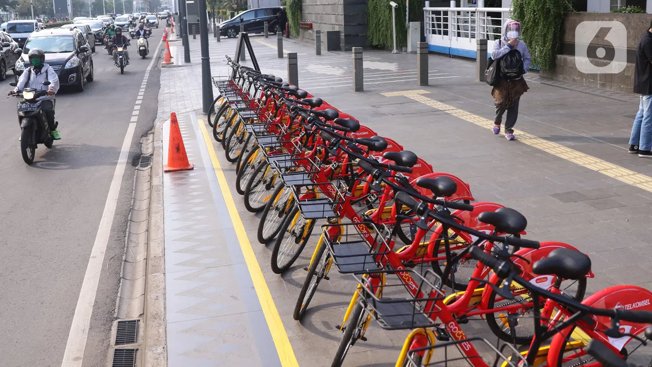Bike Sharing Jakarta, Simak Tarif, Cara Pakai, dan 9 Titik Parkir Sepeda Gowes - Citizen6 ...