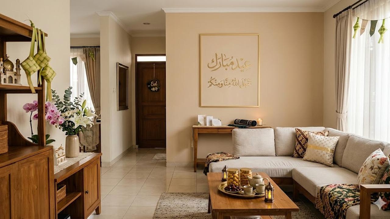 10 Ide Dekorasi Rumah untuk Open House Lebaran yang Sederhana tapi ...