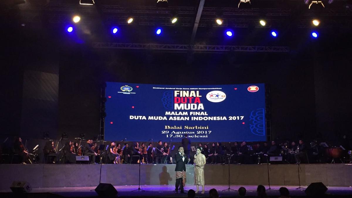 Indonesia Raya Buka Malam Final Duta Muda ASEAN - Global Liputan6.com