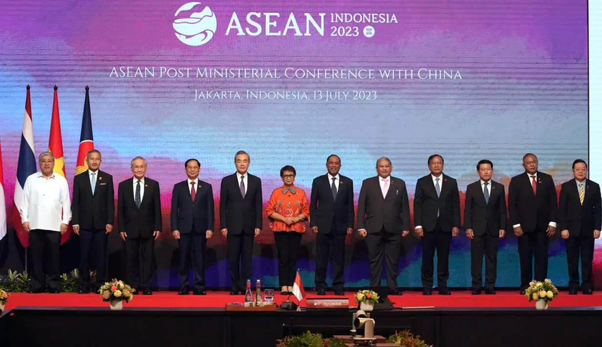 ASEAN - China Bahas Kerja Sama Ekonomi Kawasan - Foto Liputan6.com