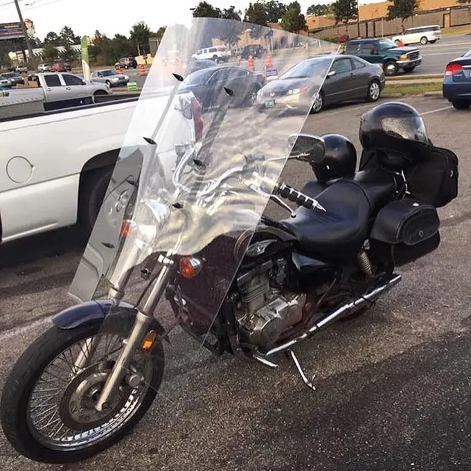 10 Potret Windshield Motor Segede Gaban Ini Bikin Melongo, Dijamin ...