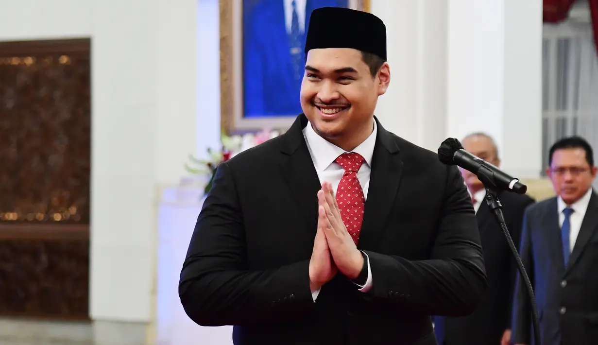 Foto: Ario Bimo Nandito Ariotedjo Resmi Dilantik Jadi Menpora ...
