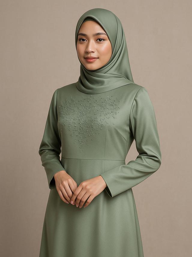 20 Model Baju Pesta Hijab Simpel Elegan Terbaru 2025, Tampil Anggun ...