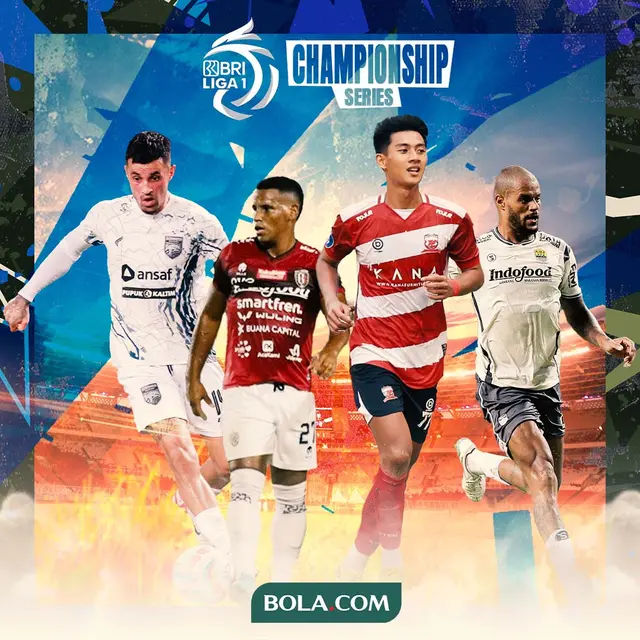 Komposisi Mengerikan Starting XI Gabungan 4 Peserta Championship Series ...