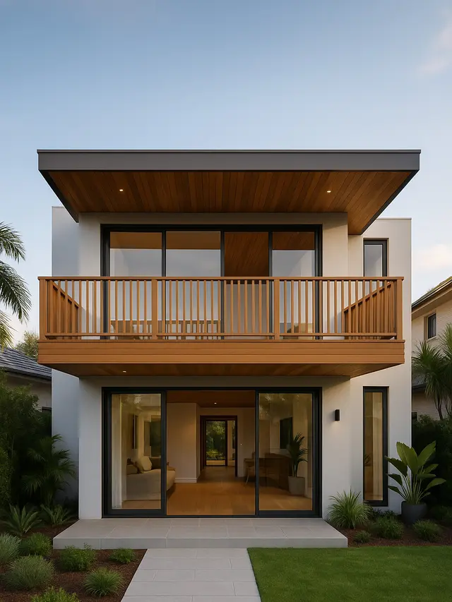 10 Model Rumah Kontemporer 2 Lantai Terbaru 2025, Perpaduan Minimalis ...