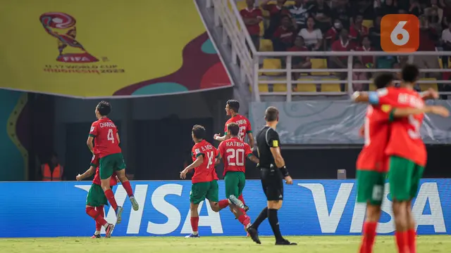 Drama Pemain Maroko Handball di Kotak Penalti, Wasit Cek VAR, Timnas ...