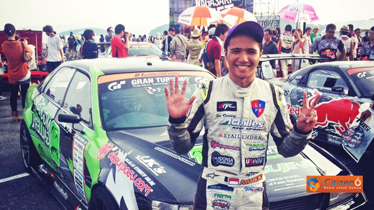 Dio Raih Posisi 6 Kejuaraan Drifting di Jepang