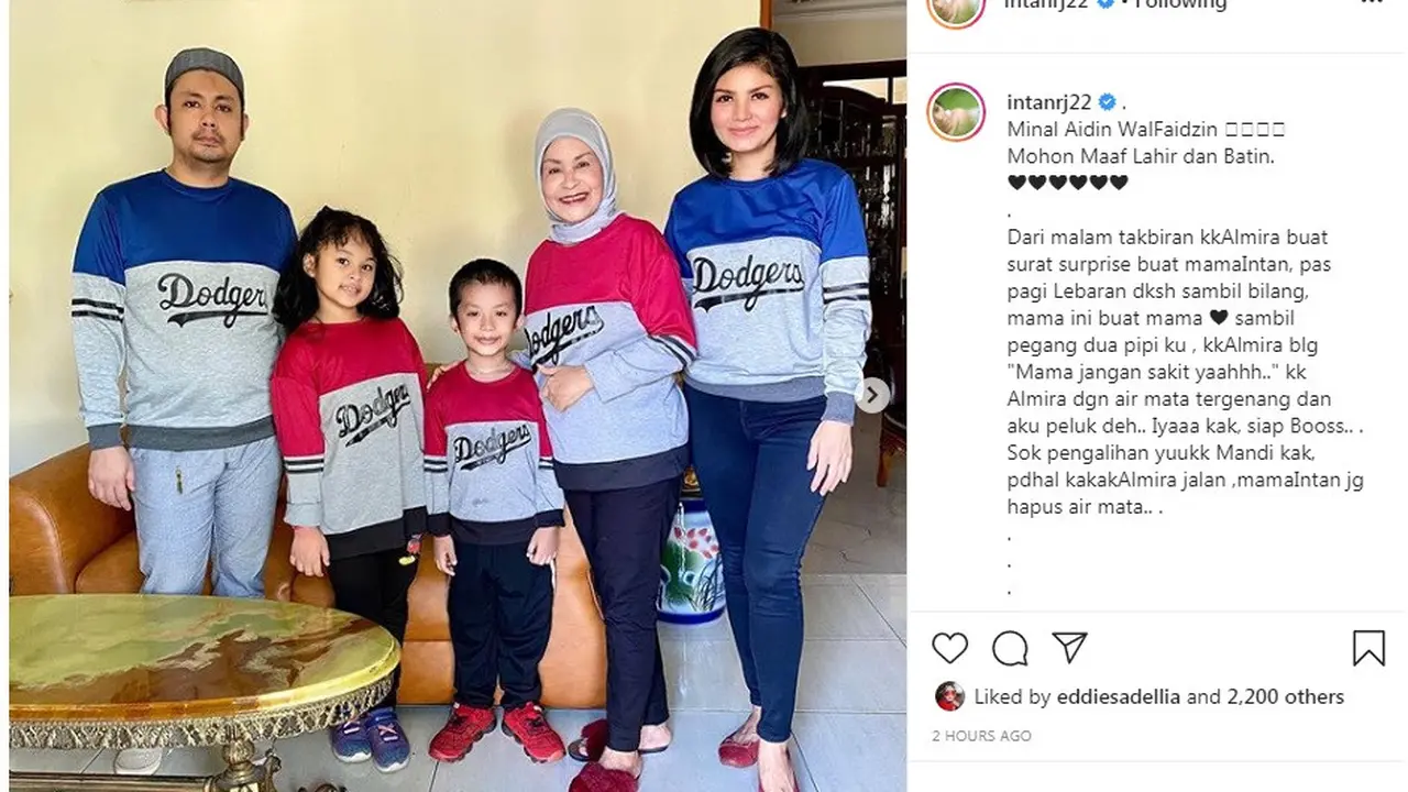 Intan RJ Dibuat Menangis oleh Anak - ShowBiz Liputan6.com