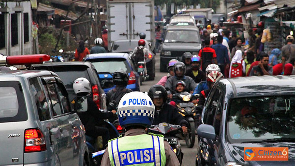 Kemacetan di Pasar Kordon Bandung - Citizen6 Liputan6.com