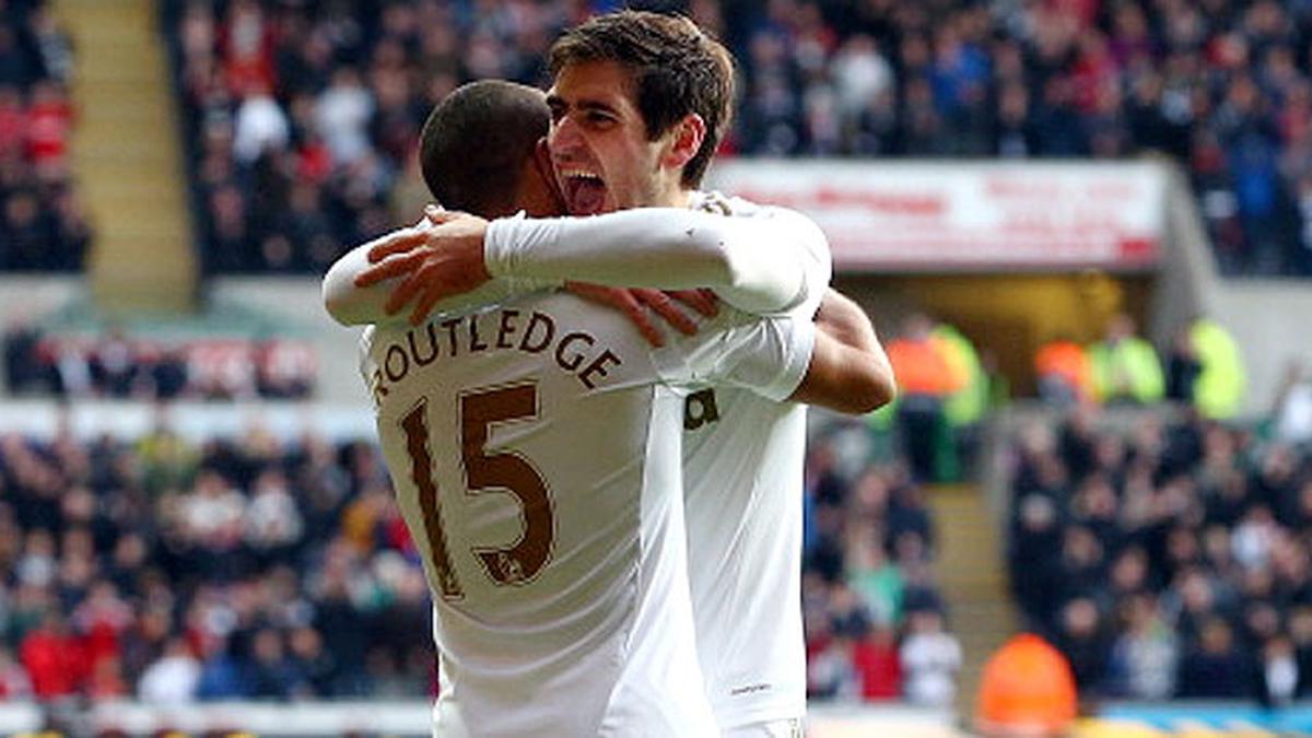 Danny Graham Selamatkan Swansea dari Kekalahan - Bola Liputan6.com