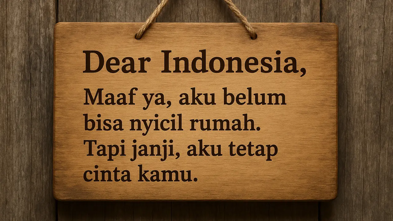 60 Contoh Tulisan Surat Terbuka Buat Indonesia, Berisi Curhatan Hidup