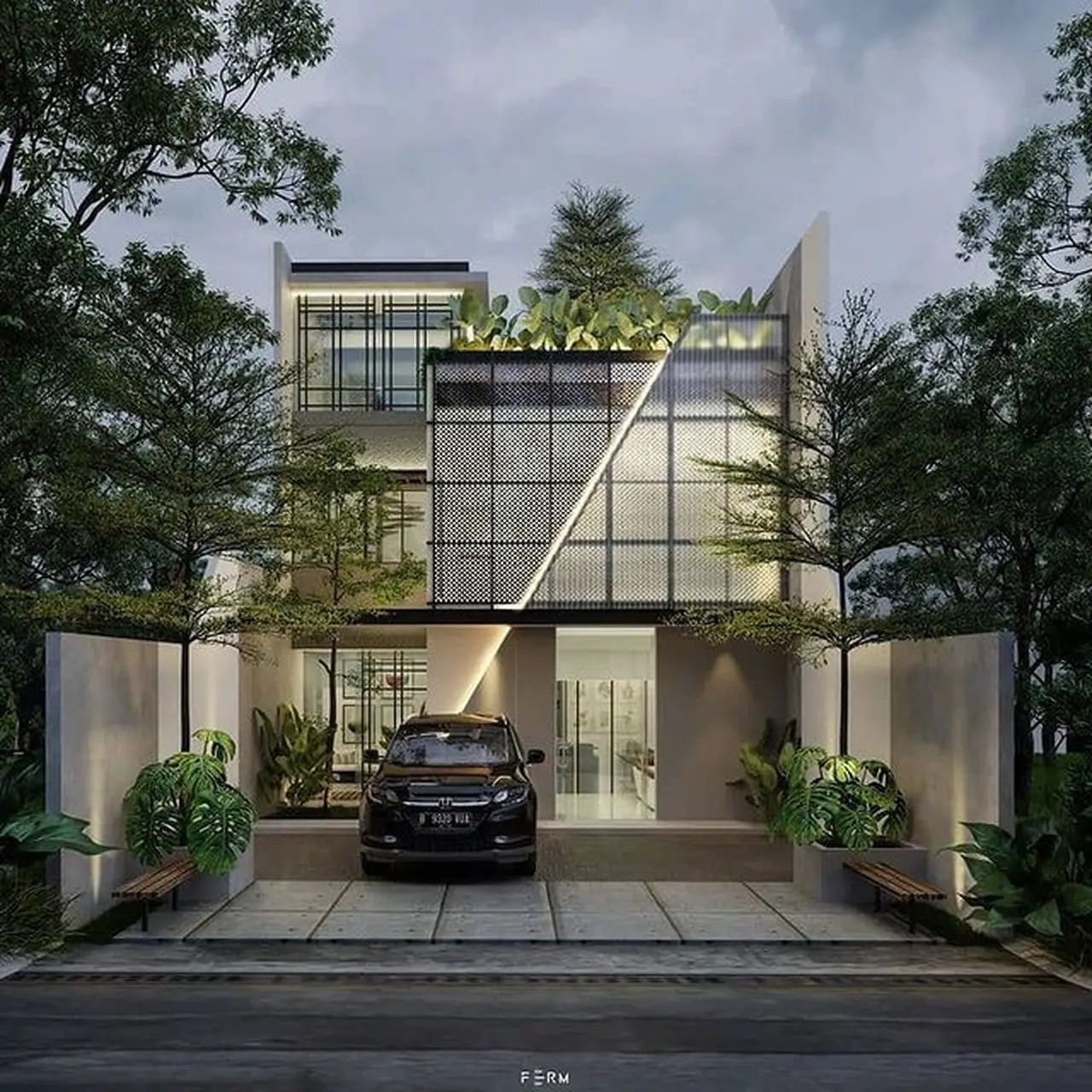 15 Desain Rumah Minimalis 2 Lantai yang Simple Tapi Estetik